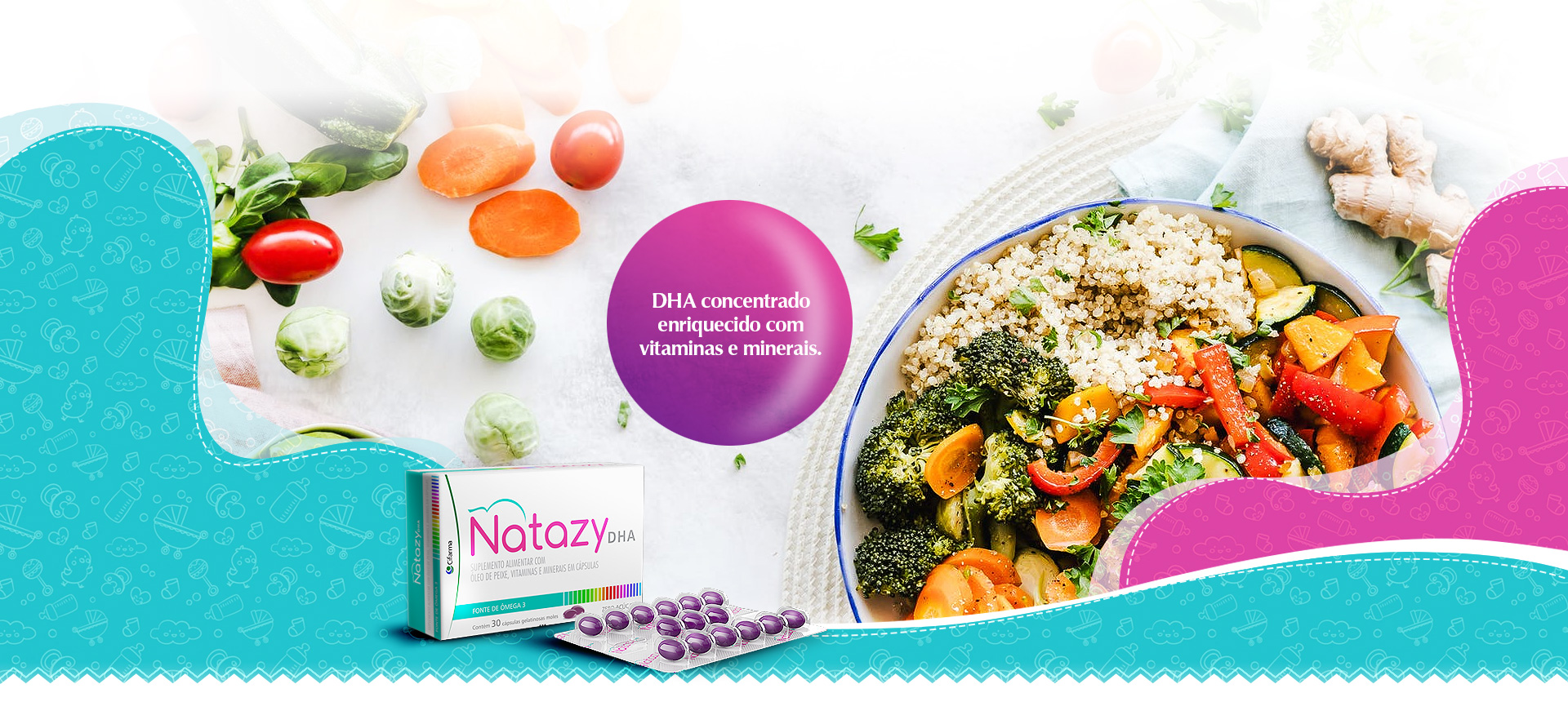 Natazy DHA | Suplemento | Nutrição, cuidado e amor.